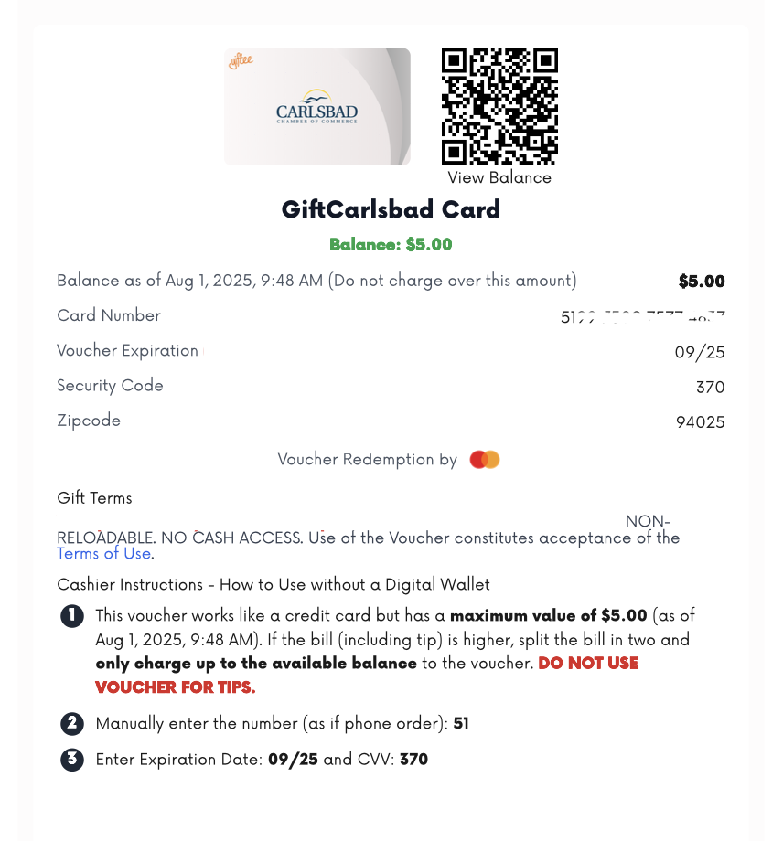 I just received a Yiftee gift, how do I redeem it? – Yiftee Support Center