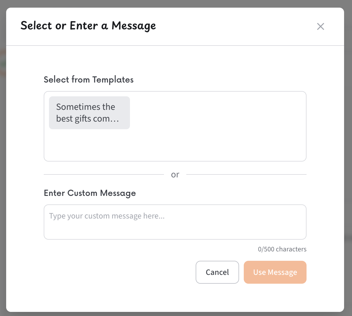 How to Create and Use Canned Messages for Gifts – Yiftee Support Center